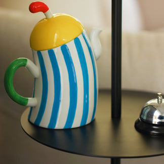 Ceramic Waist-Handle Teapot