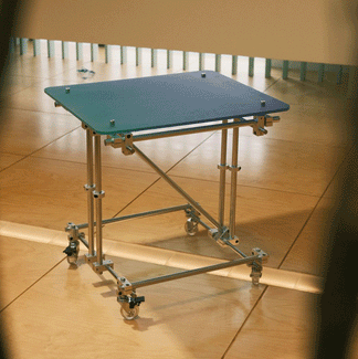 Gradient Acrylic Side Table