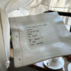 Notebook Ceramic Cup Plate