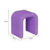 Custom Rainbow Shaped Stool Chair