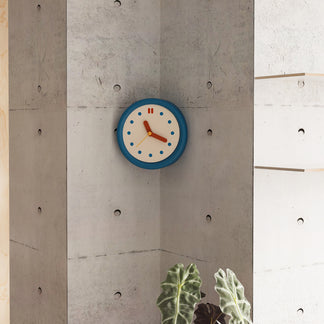 Blue Corner Time Clock