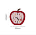 Whimsy Apple Shaped Clock