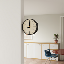 Classic Corner View Clock