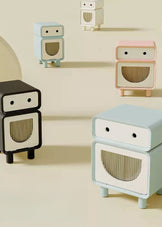 Muti Function Robot Side Table