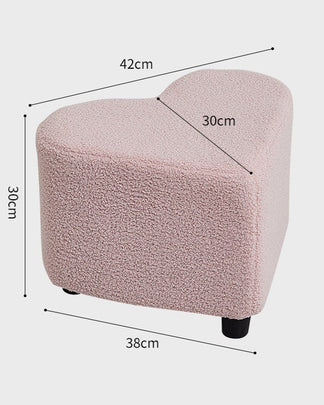 Heart Shaped Stool Small Chair