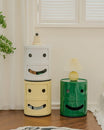 Smile Face Side Table Storage Cabinet